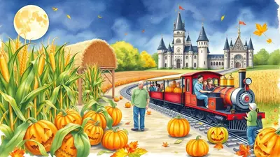 Dell'Osso Family Farm Pumpkin Maze | 501 S Manthey Rd, Lathrop ...